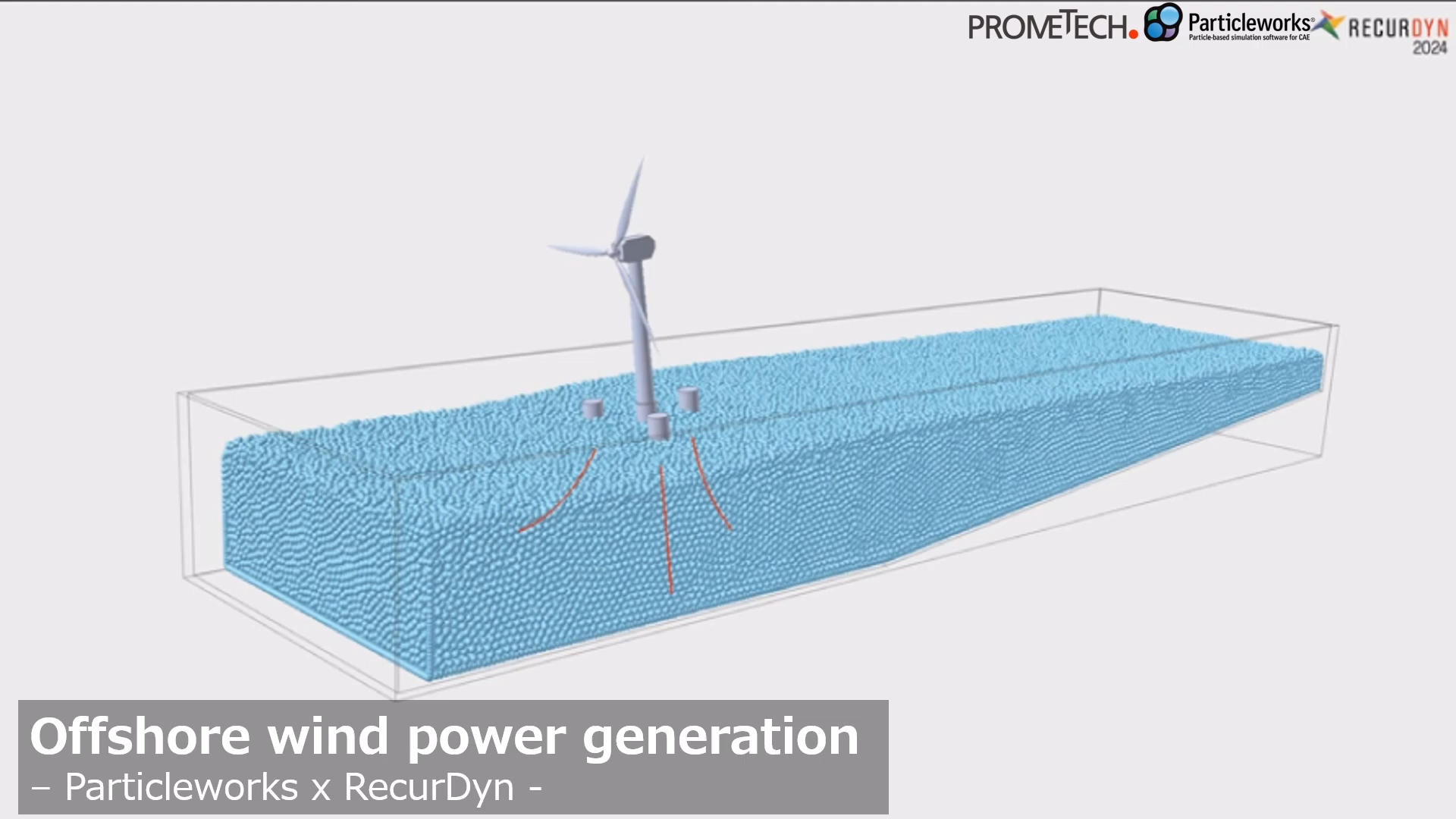 Offshore wind power generation | Particleworks Product Site